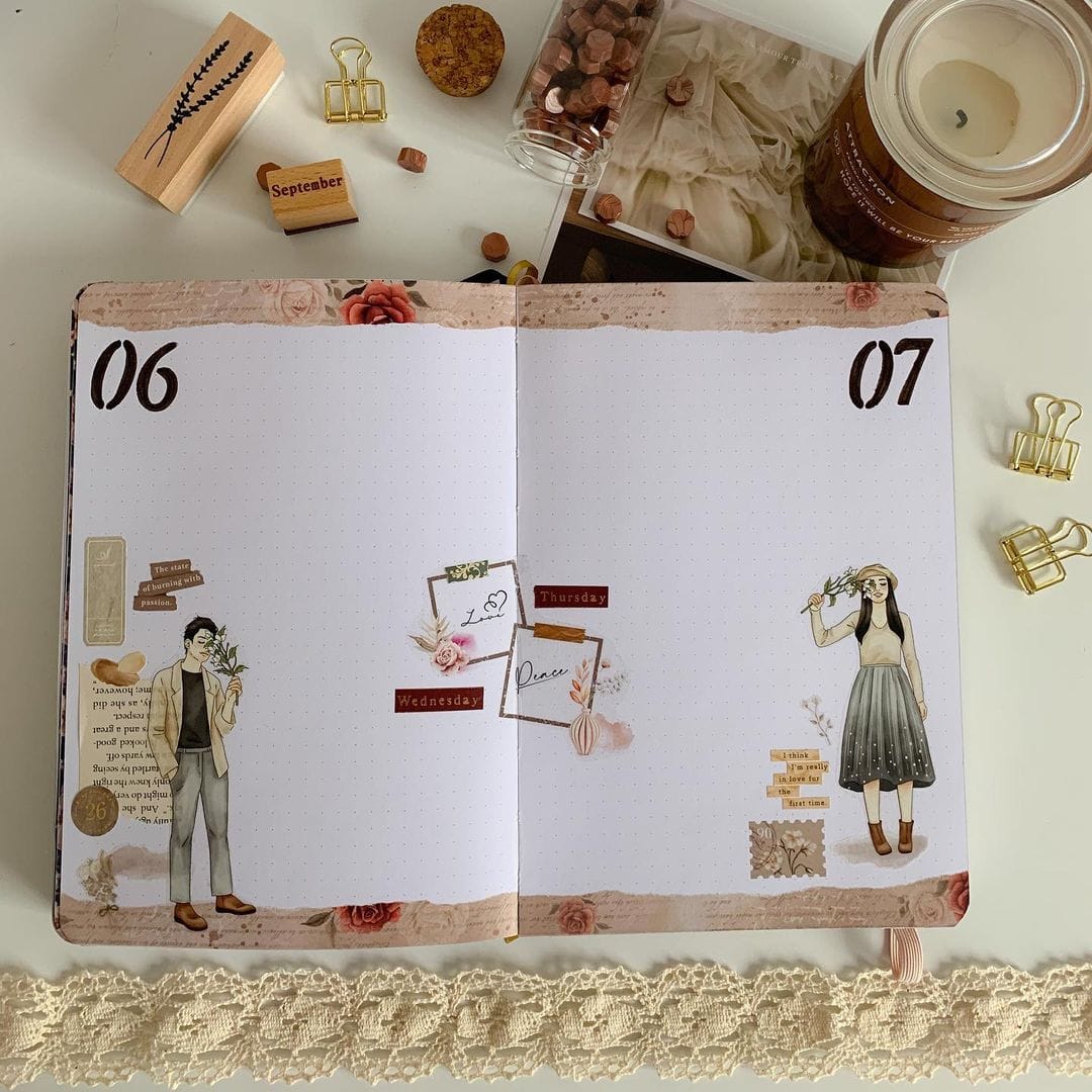 21 Amazing Fall Journal Page Designs - XOXO Birdie